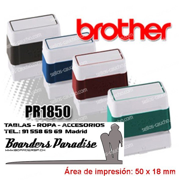 Sellos de Caucho Brother Digistamp 1850 | Sellos-Caucho.com