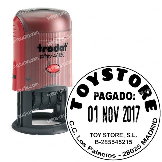 Fechador Trodat Printy 46130 Sello de caucho | Sellos-Caucho.com